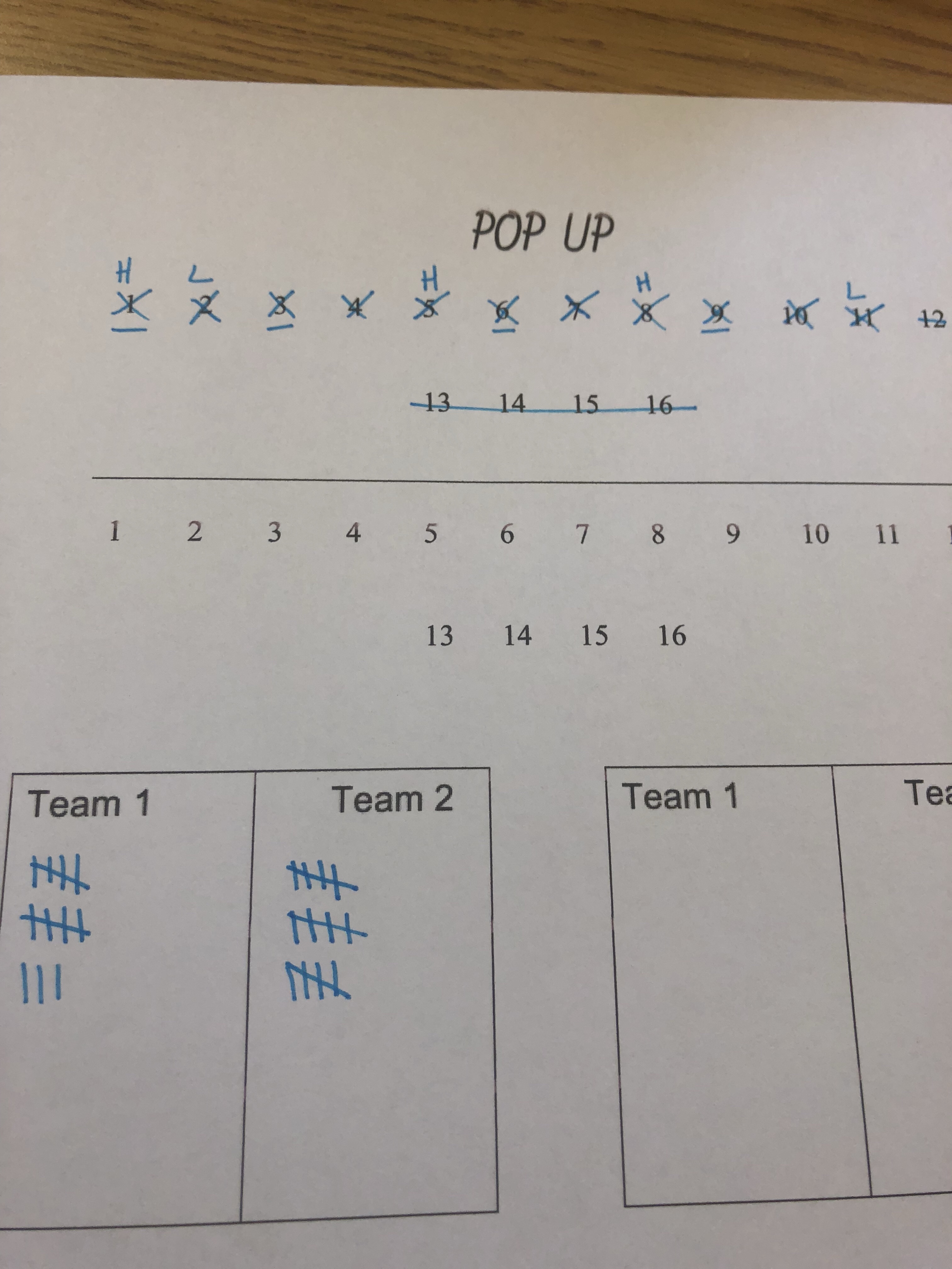 POP UP! – Señora Chase