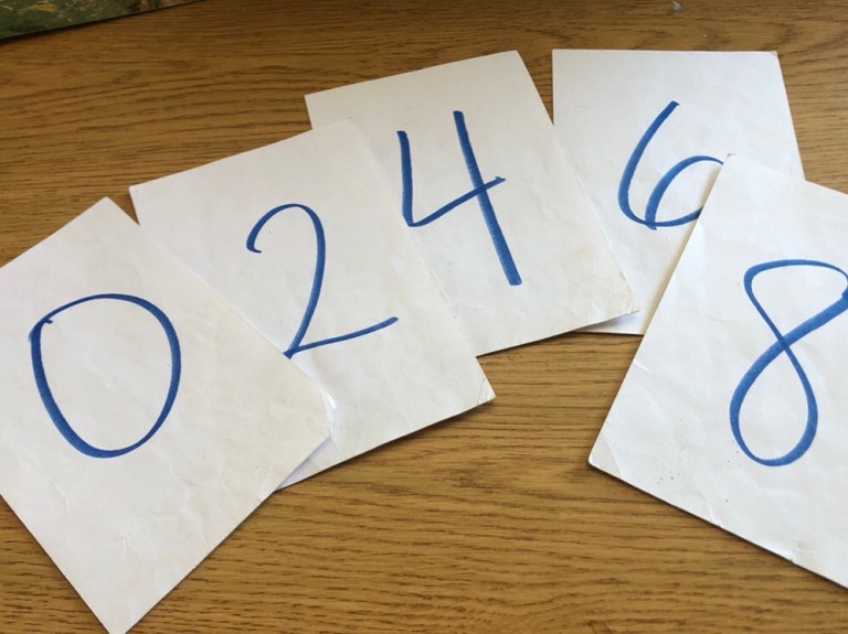 Number shuffle – Señora Chase