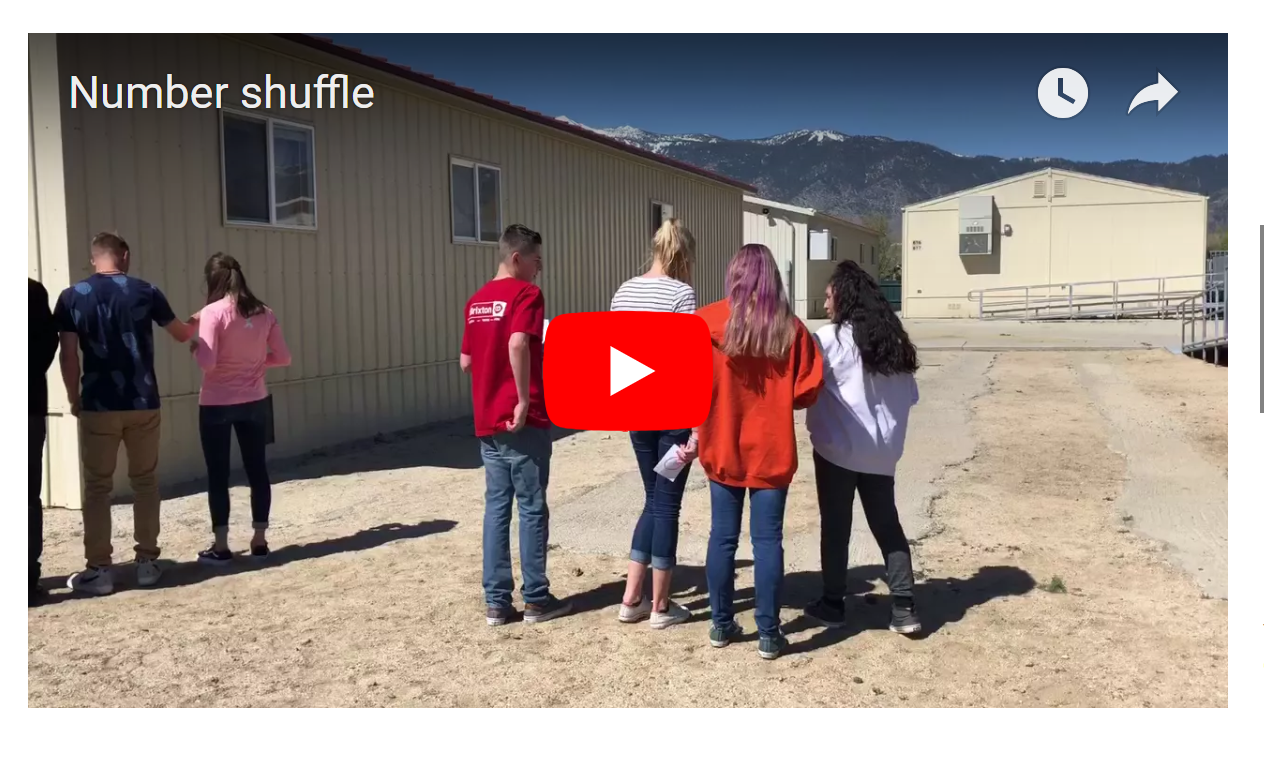 Number shuffle – Señora Chase