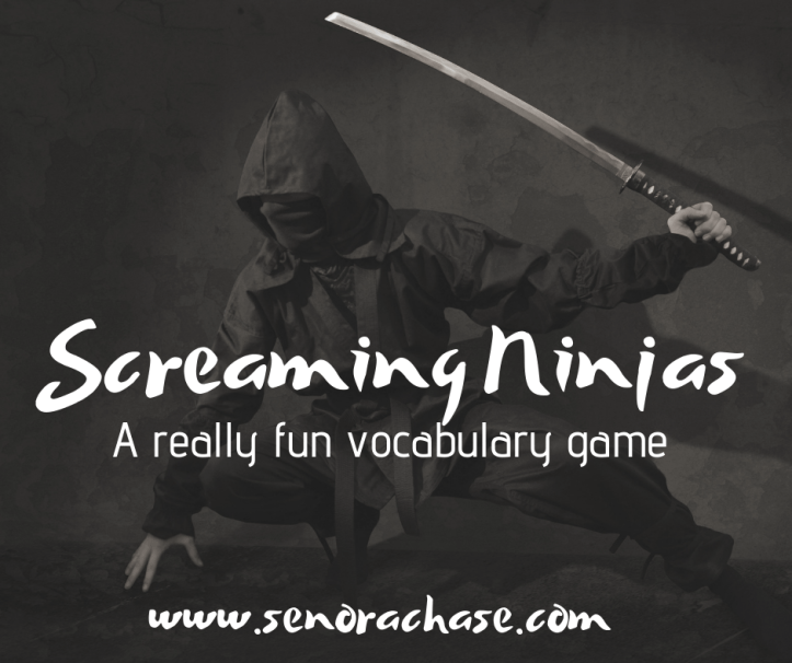 Screaming Ninjas: a really fun vocabulary game – Señora Chase