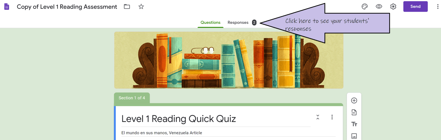 Interpretive Quick Quizzes for distance learning – Señora Chase