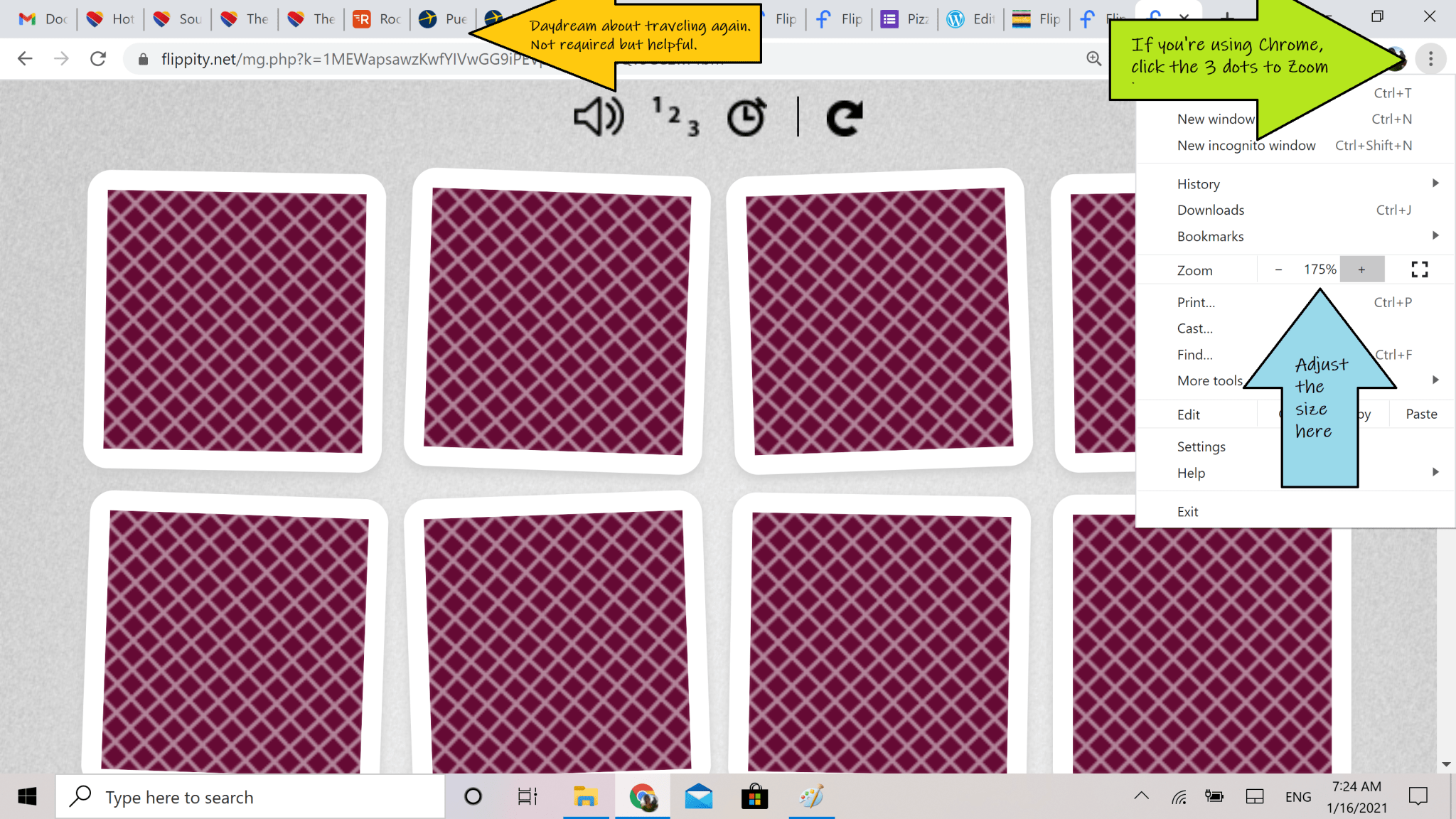 Flipping for Flippity: Matching & Memory – Señora Chase