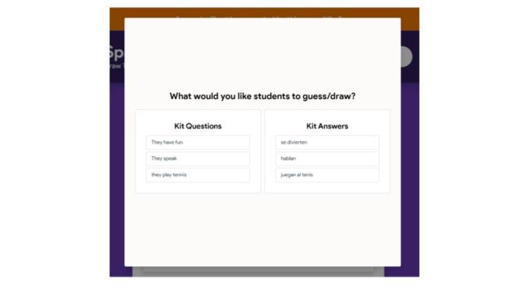 GimKit: Draw This – Señora Chase