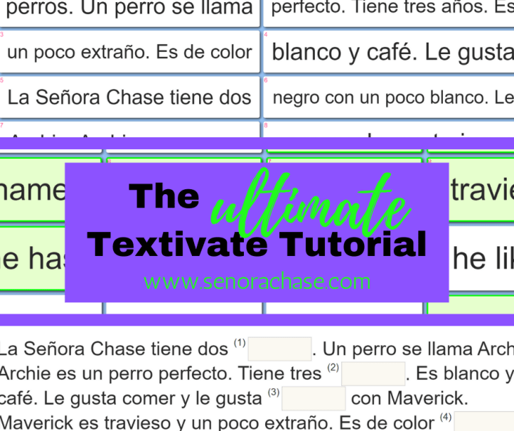 The Ultimate Textivate Tutorial – Señora Chase