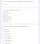 Quick Writes – Señora Chase